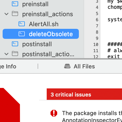 Mothers Ruin Software | Suspicious Package